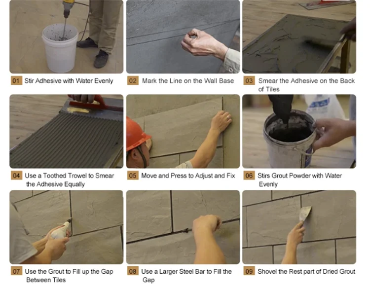 Unfired Wall Cladding Flexible Tiles With Modified Clay Material - Buy ...