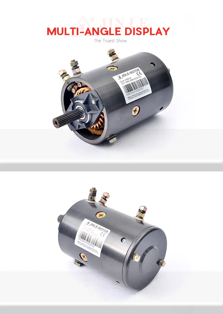 12v 1400w bi-directional electric motor with carbon brush of Hydraulic ...