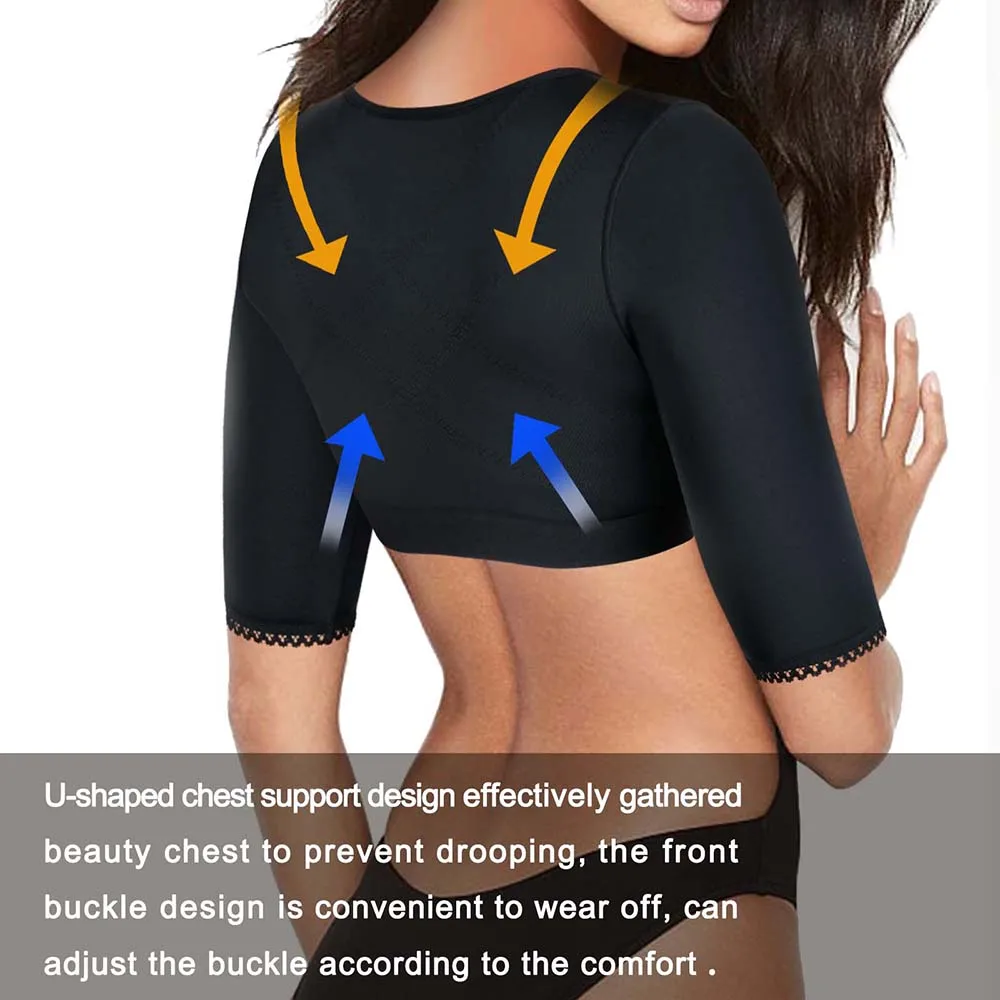 Women Upper Arm Shaper Posture Corrector Post Surgical Slimming ...