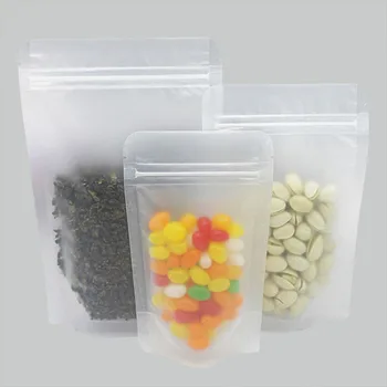 Biodegradable Plastic Pet/pe Pla Package Polybag Custom Resealable ...