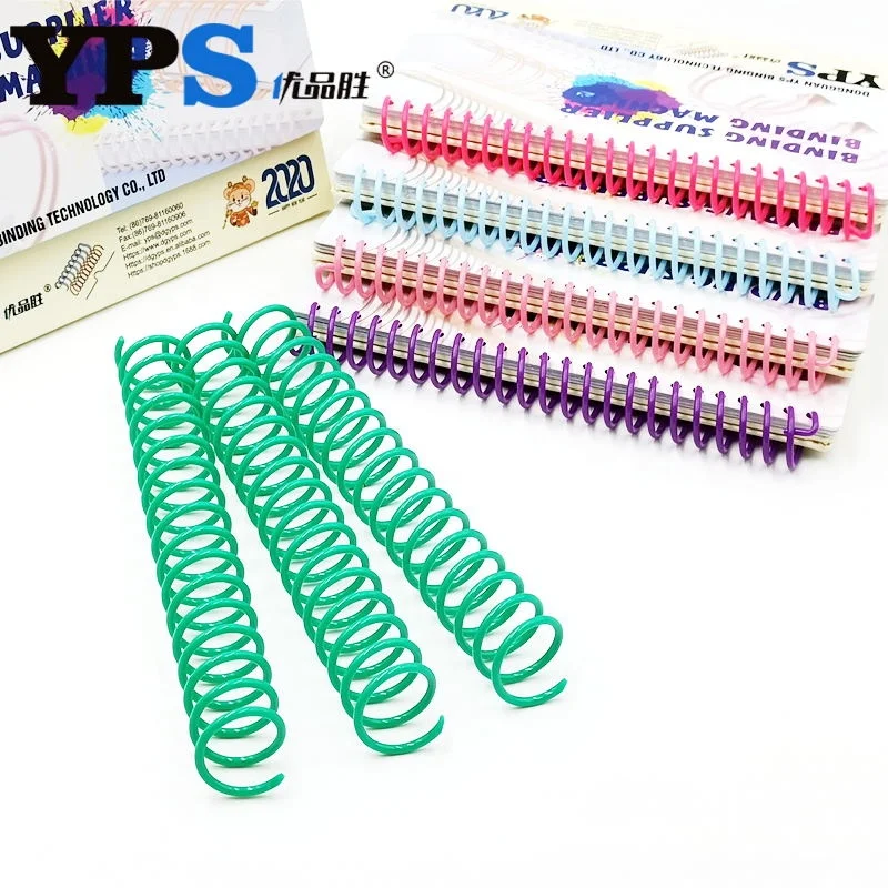 High Quality Colorful PVC Plastic Coil Binding Near Me
