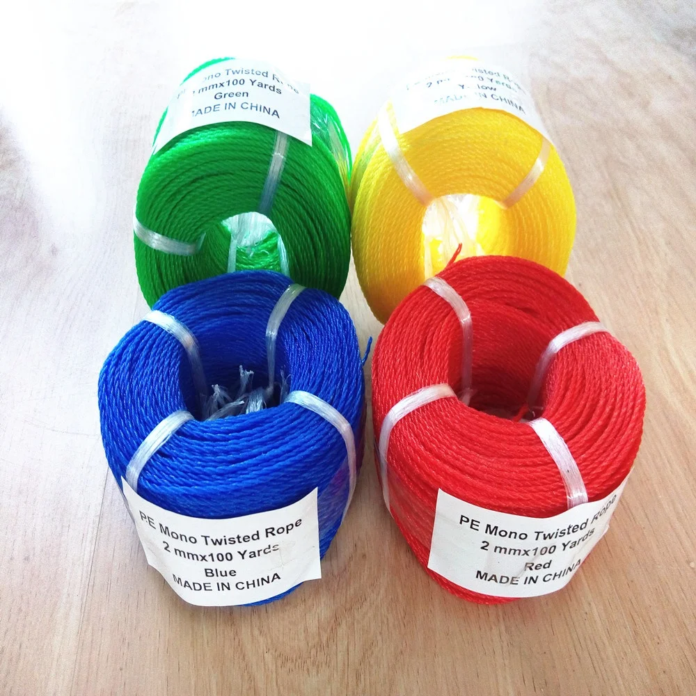 Plastic Rope Cord Nylon Polyethylene Polypropylene Rope 2mm 3mm 2.5mm ...