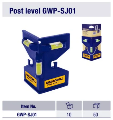 Mini Spirit Level With Magnet Post Level - Buy Post Level,3 Vials ...