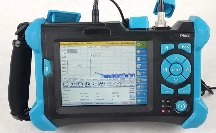 OTDR multimodo TR600, 850/1300nm, VFL integrado| Alibaba.com