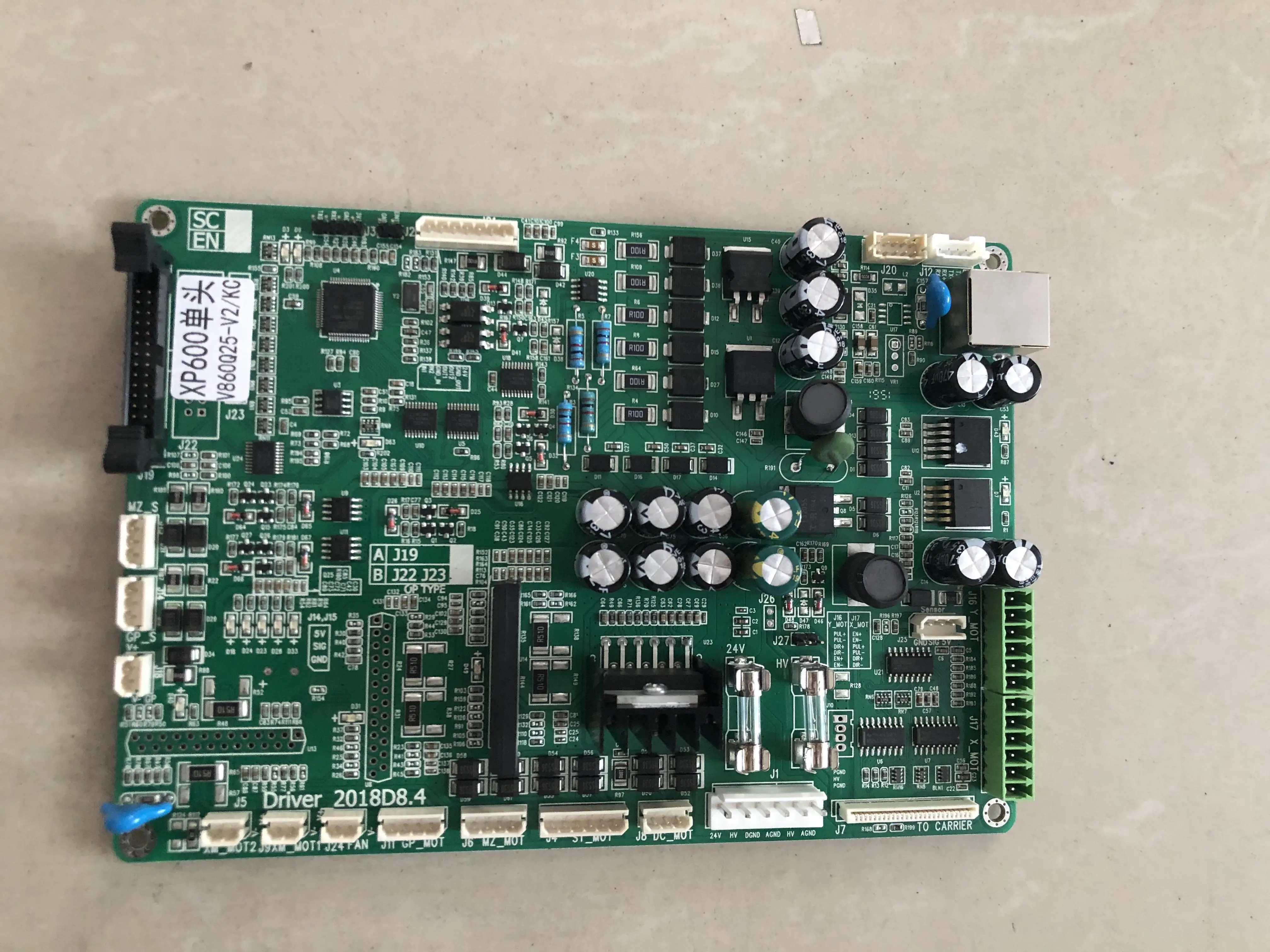 XP600 Single Head Mainboard for Inkjet Printers - Durable Motherboard ...