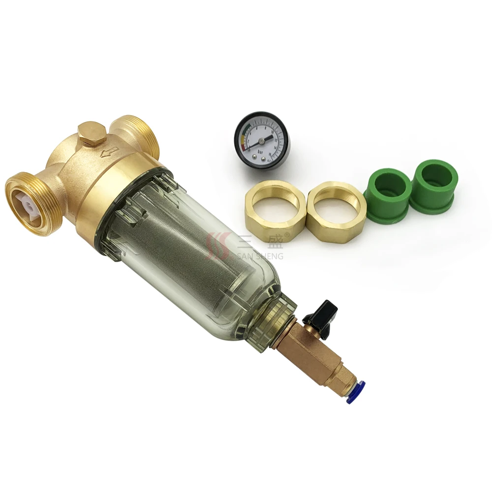 Sediment Water Pre Filter Reusable Spin Down Filter For Whole House ...