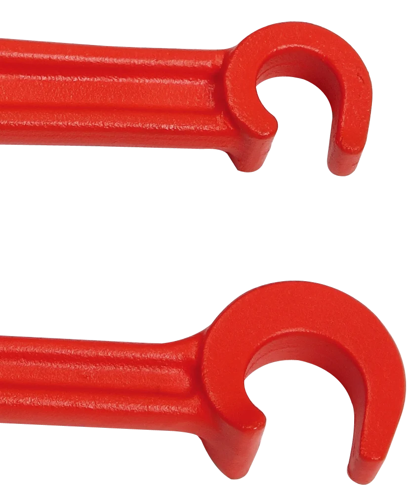 Refinery Wrench with Surgrip Valve Wrench Grip Pipe Wrench