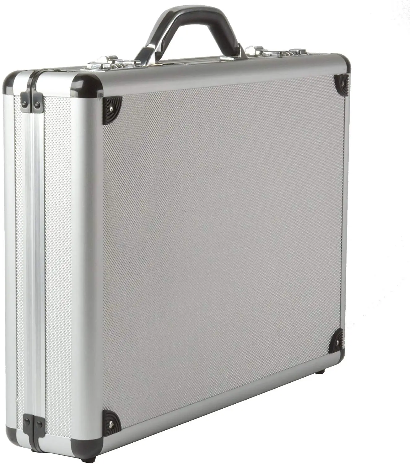 Silver Aluminum Laptop Briefcase Attach Case With Combination Lock ...