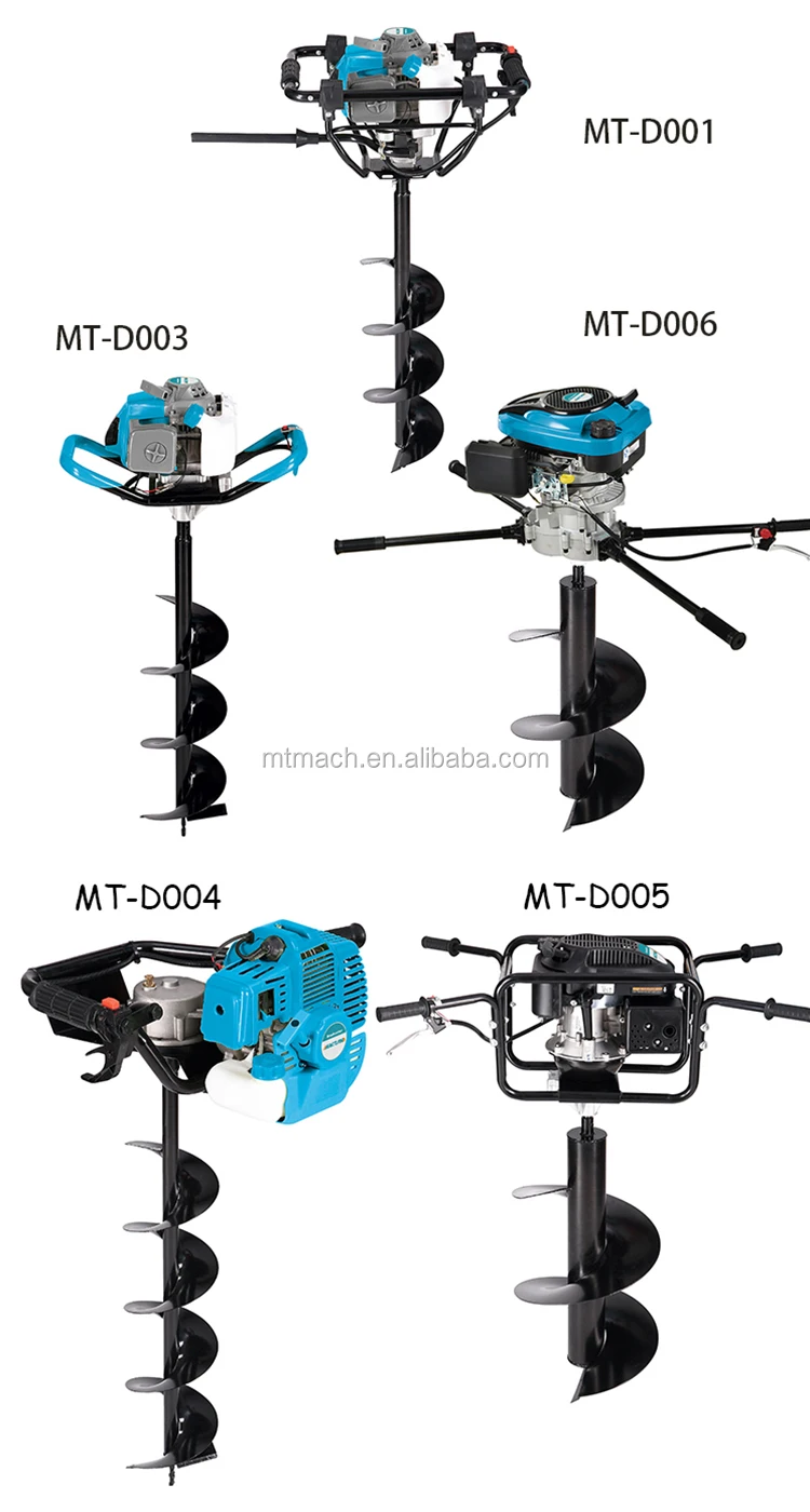 Earth Auger Trolley for Efficient Ground Hole Drilling