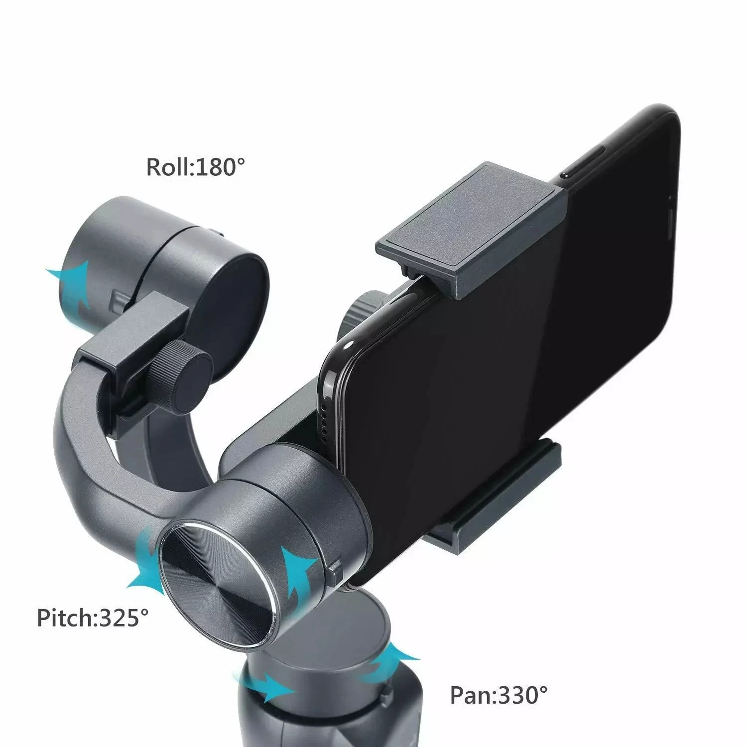 3-axis Gimbal Selfie Stick with Focus Zoom for Stable Videos