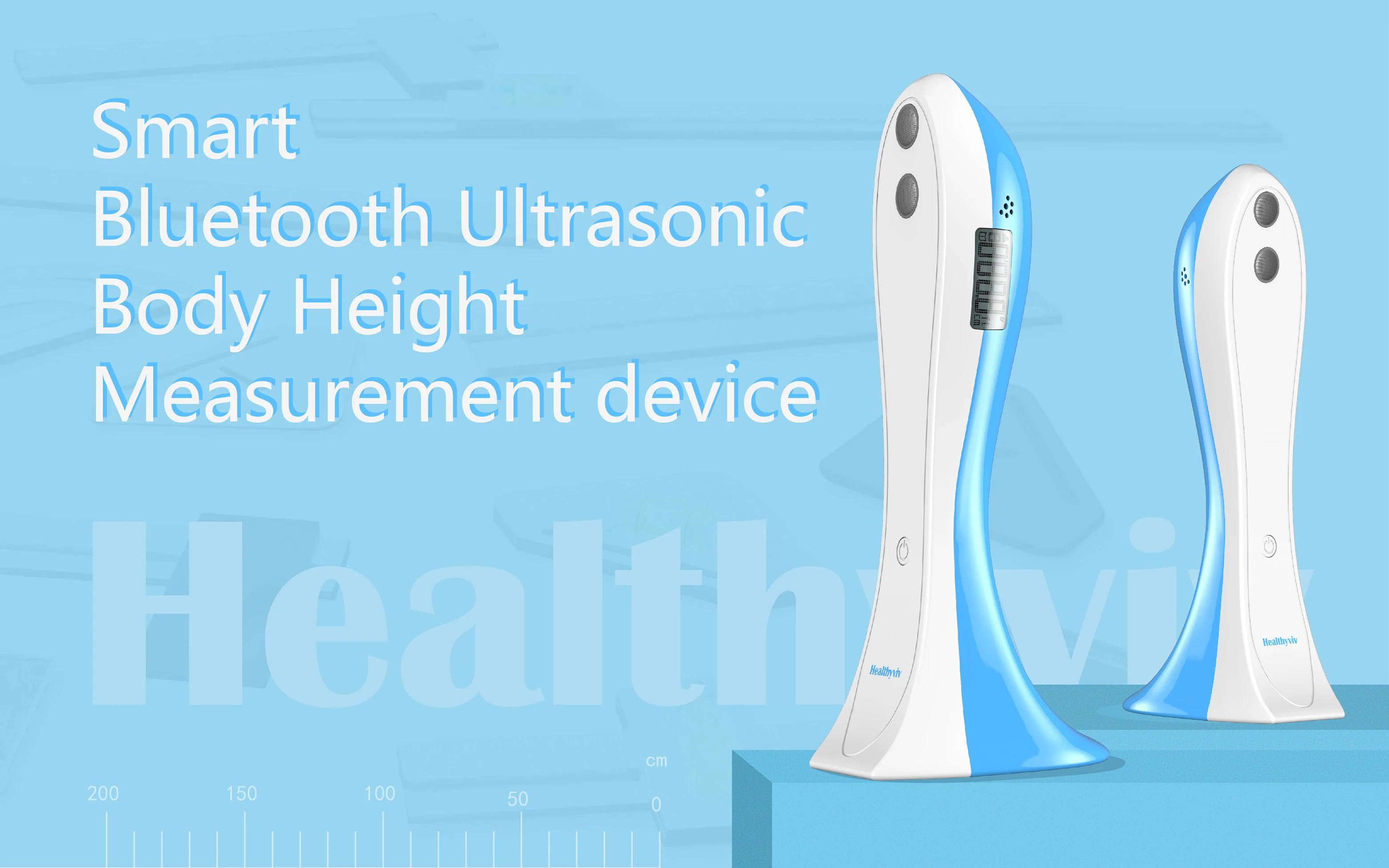 Ultrasonic Height Measure Baby Height Meter Digital Height Measurement ...