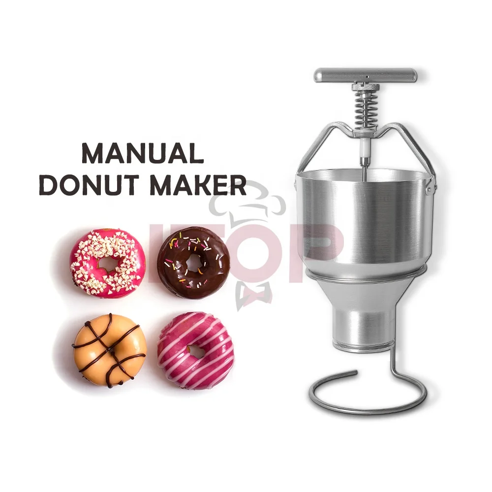 Manual Donut Maker Donut Dispenser Machine Full Stainless Steel Mini ...