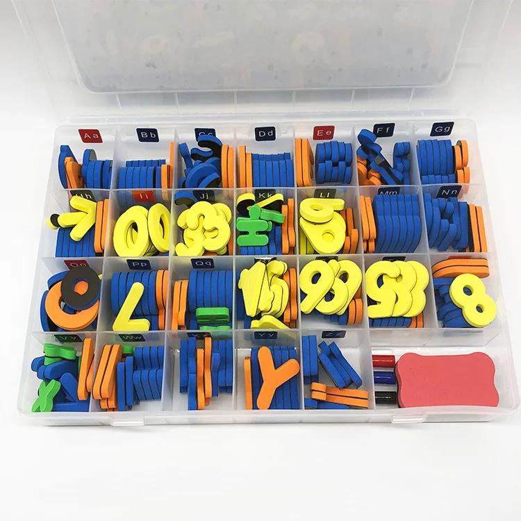 Classroom Fridge Magnets - Greenbrier Foam Alphabet Puzzle