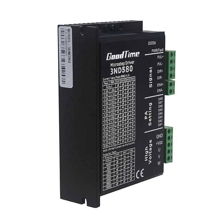 3 Phase Digital Step Motor Speed Control Driver 3nd580 - Buy Step Motor ...