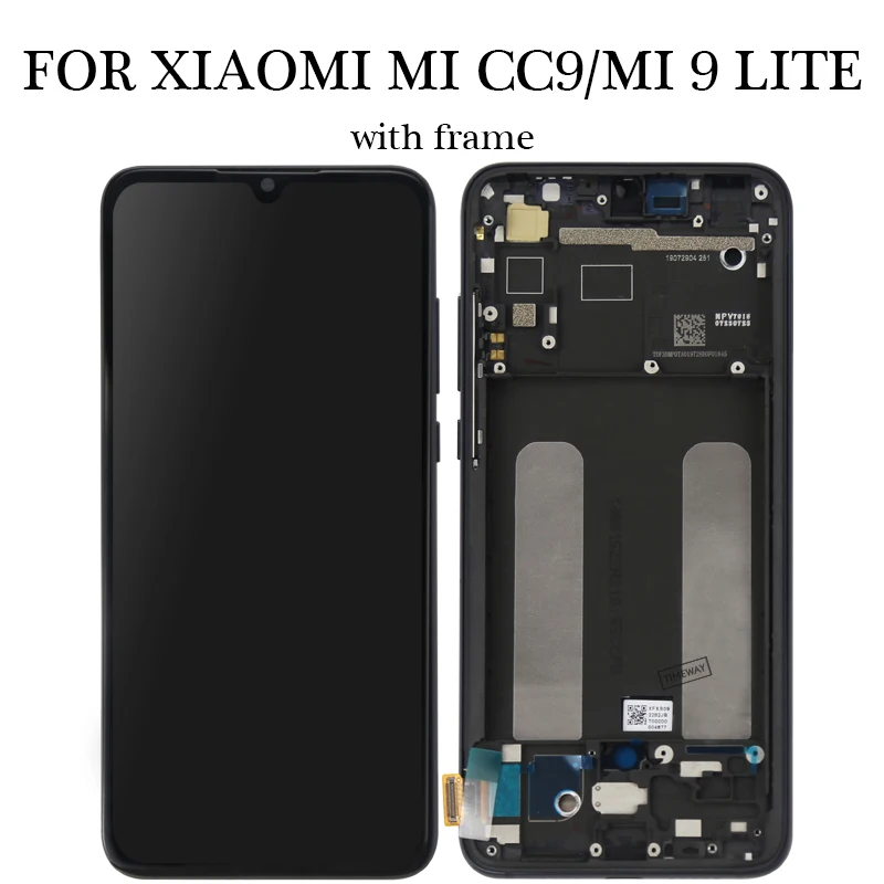 Shenzhen Factory Lcd Replacement For Xiaomi Mi Cc9/mi 9 Lite Lcd Touch ...