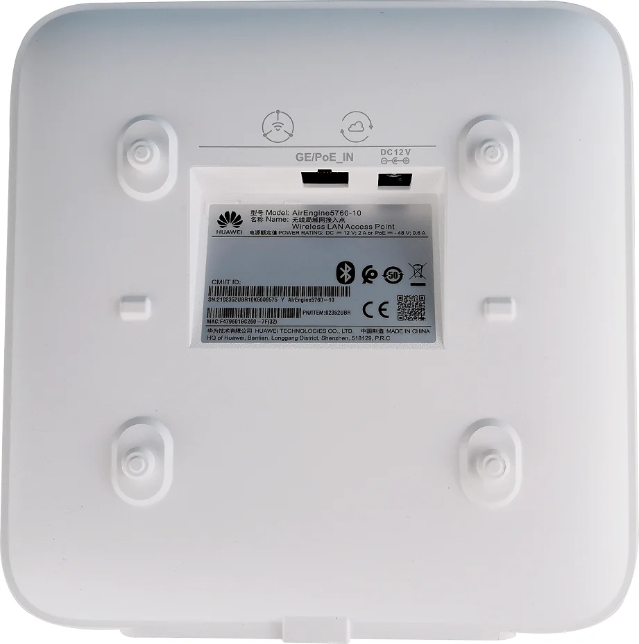 Huawei Wifi 6 Wireless Access Point Ap Airengine 5760-10 With 2x2 Mimo ...