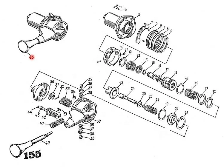 Hand Brake Valve for KAMAZ OEM 100-3537010 - Reliable Performance