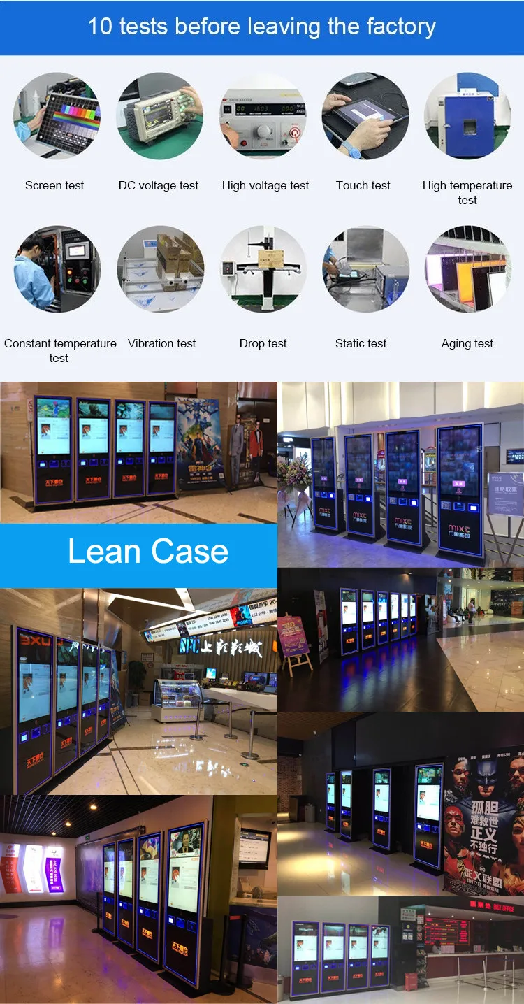 Hot Sale Health Station Self Service Coin Operated Printer Kiosk ...