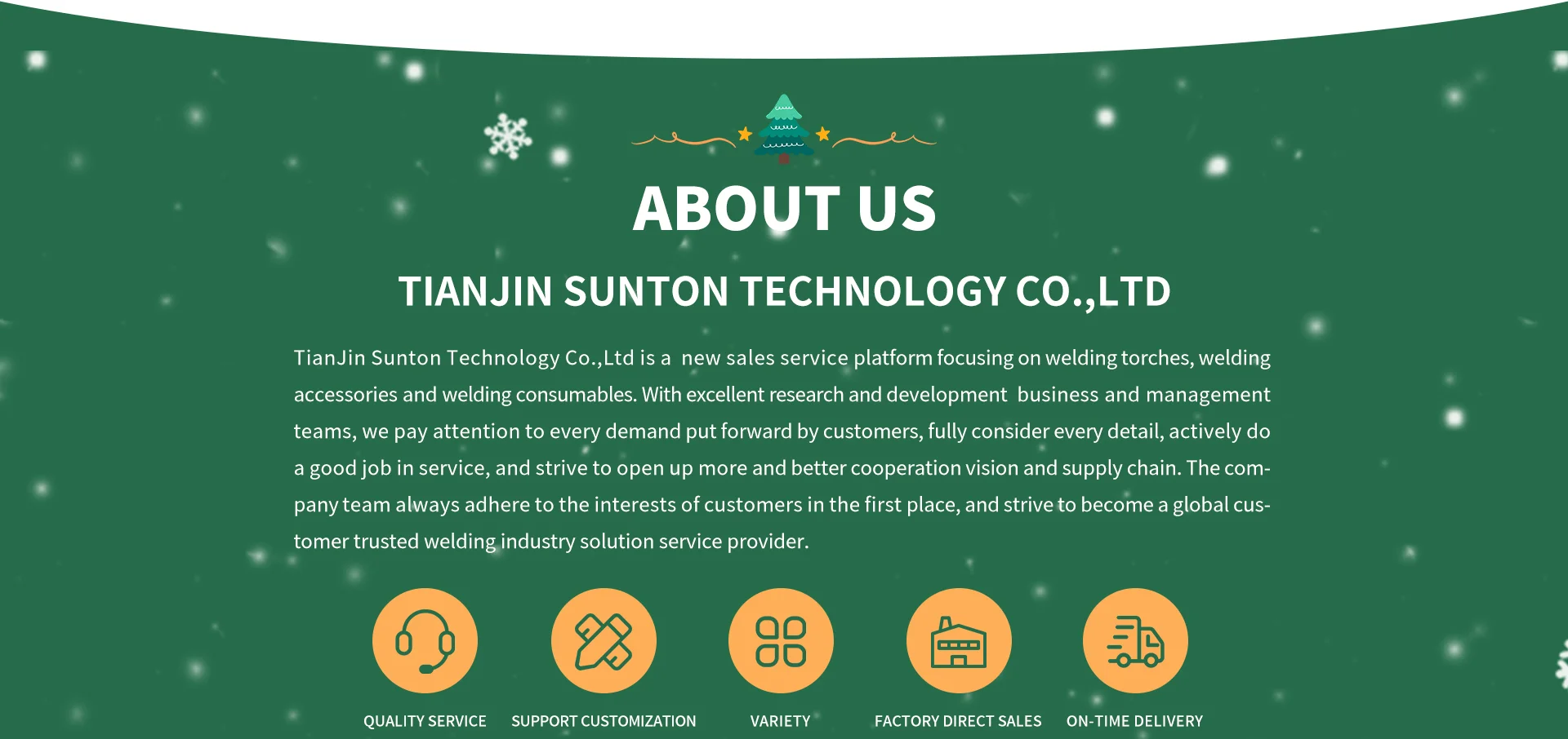 Company Overview - Tianjin Sunton Technology Co., Ltd.