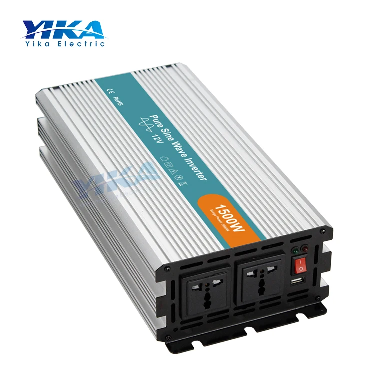 Yika 1500va 12v 220v 1500 Watt Solar Power Inverters Price 1500w Pure ...