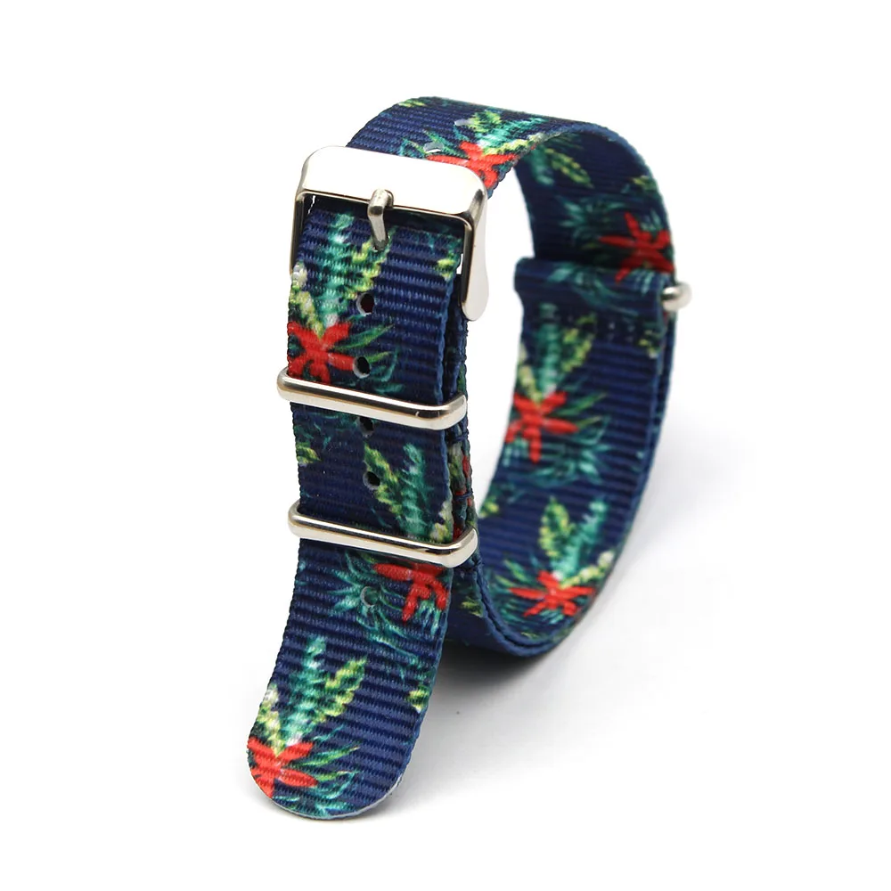 Custom Wrist Band Graphic Watch Strap - 18mm, 20mm, 22mm