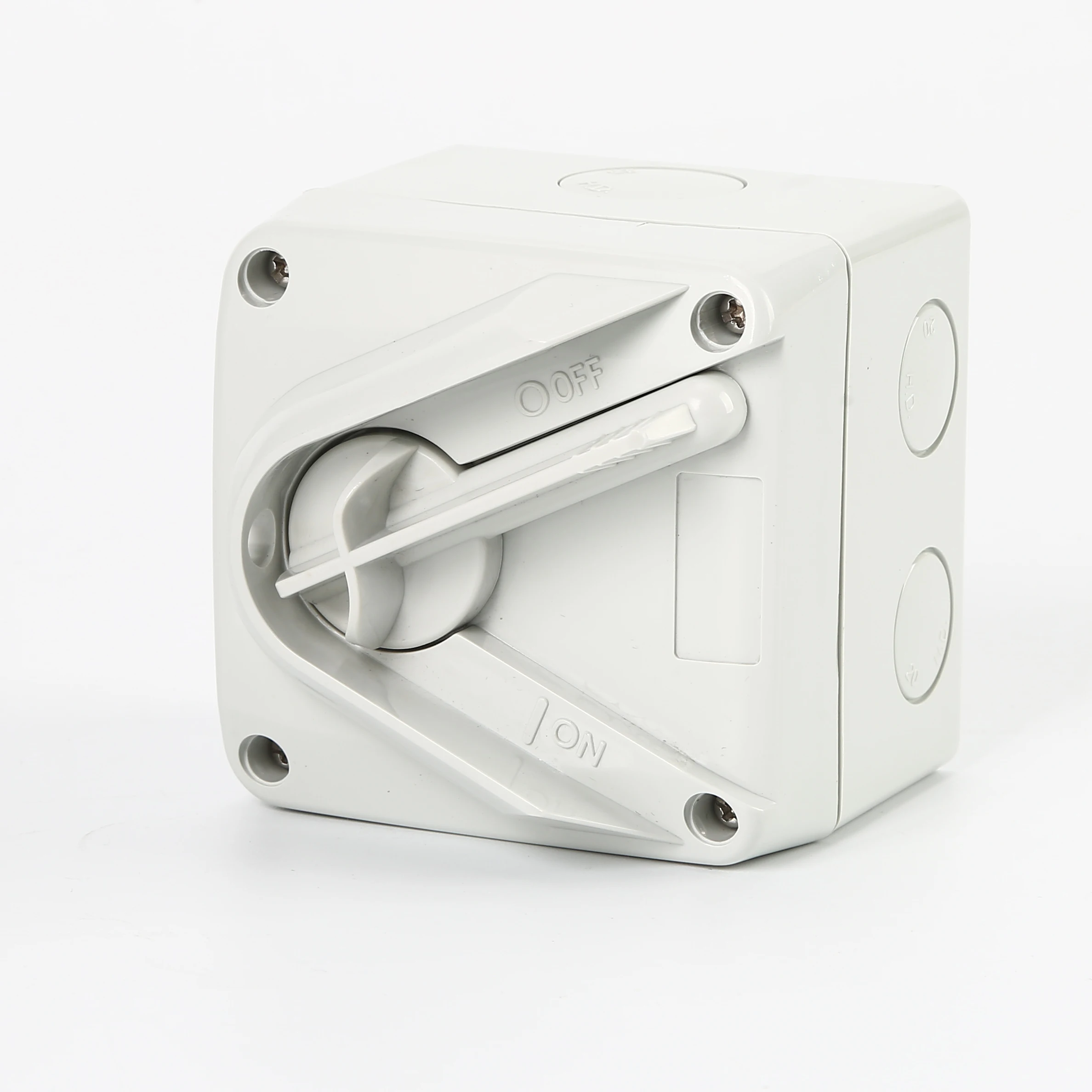 Height Ukf-m 3p Weatherproof Isolating Switch 63a Double Poles Rotary ...