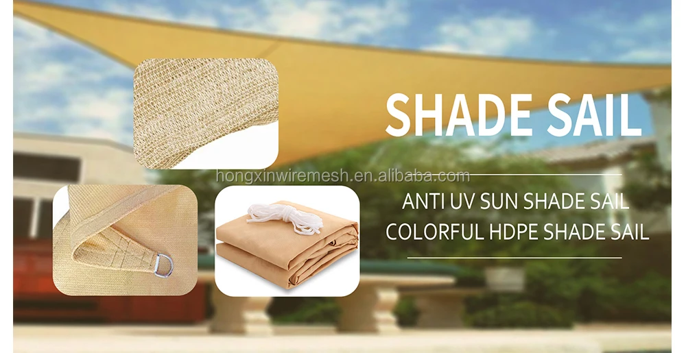 180gsm 320gsm Plastic Hdpe Sun Shade Sails - Buy Sun Shade Sail,Uv ...