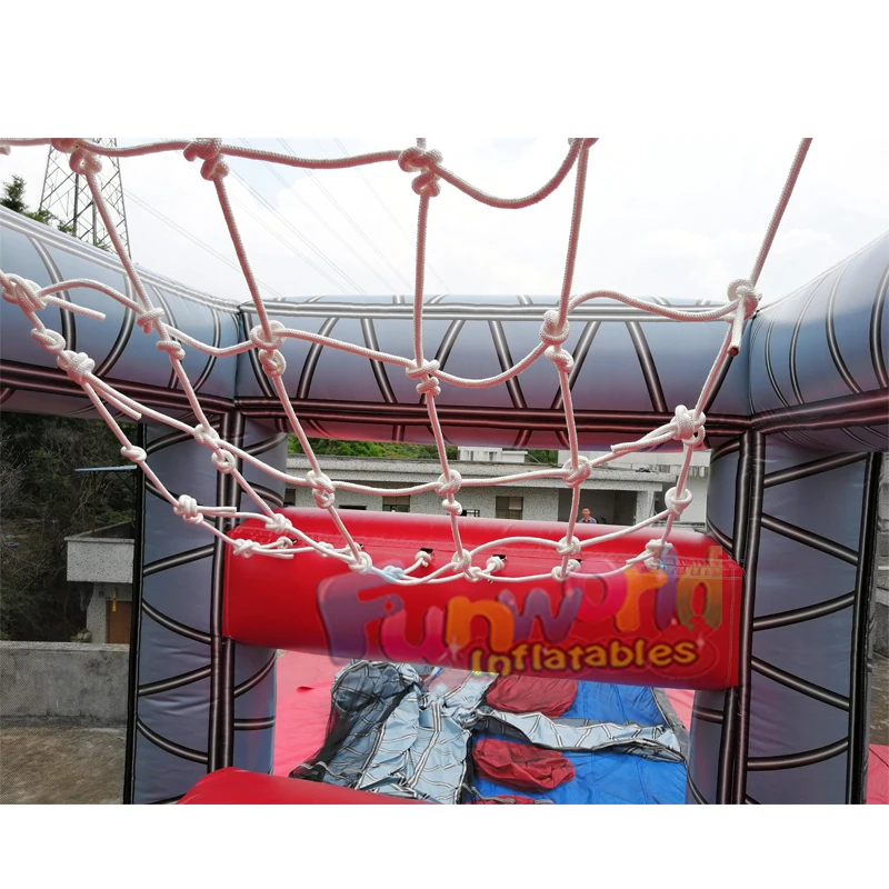 25m Long Inflatable Ninja Warrior Obstacle Course for All Ages