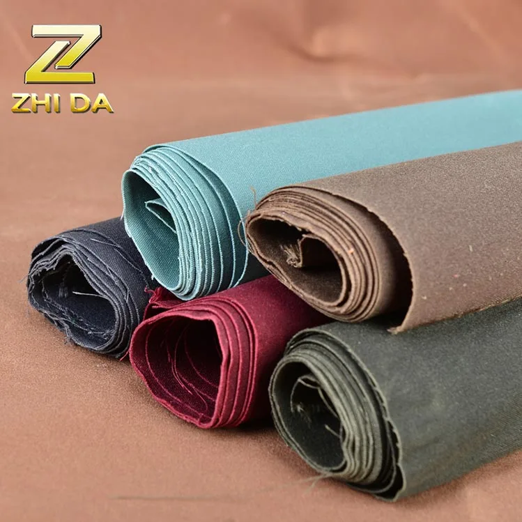 100% Polyester Heavy Bee Wax Coated Fabric - Durable & Waterproof