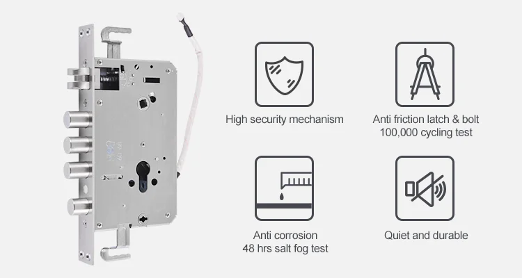 SPM Deadlock - Smart Electronic Lock Body for Home Security