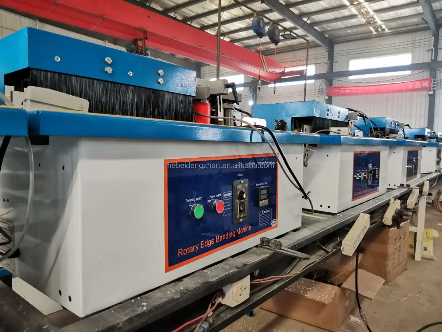 Small Curved/straight Manual Edge Banding Machine With Trimming ...