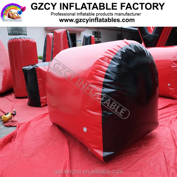Customized Inflatable Paint Ball Game Obstacles Tank For Wholesale ...