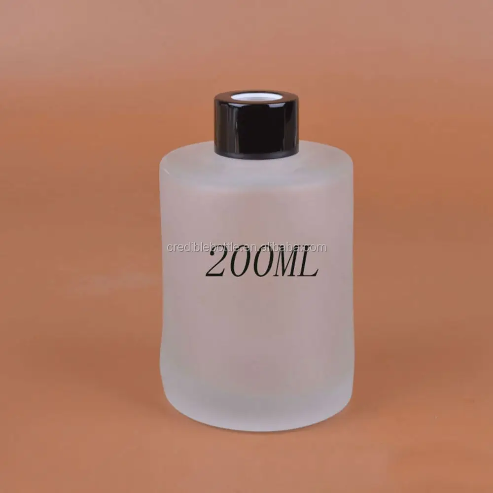 150ml 200ml Frosted Aroma Reed Diffuser Cylindrical Glass Bottle - Buy ...