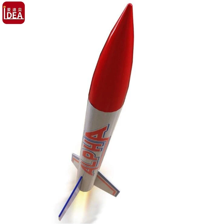 Custom Metal Plastic Resin Rocket Toys - Display Kits