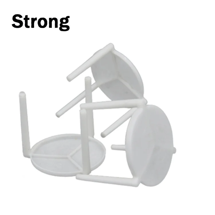 Pp Plastic Pizza Table Box Saver Stands Disposable White Pizza Tripods ...