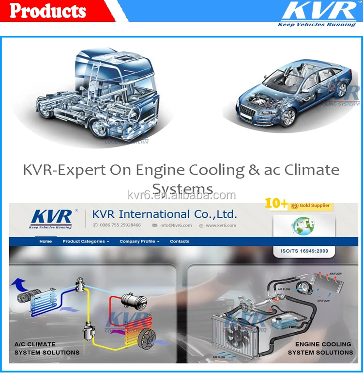 Aluminum Brazed Radiator 41218266 for IVECO STRALIS