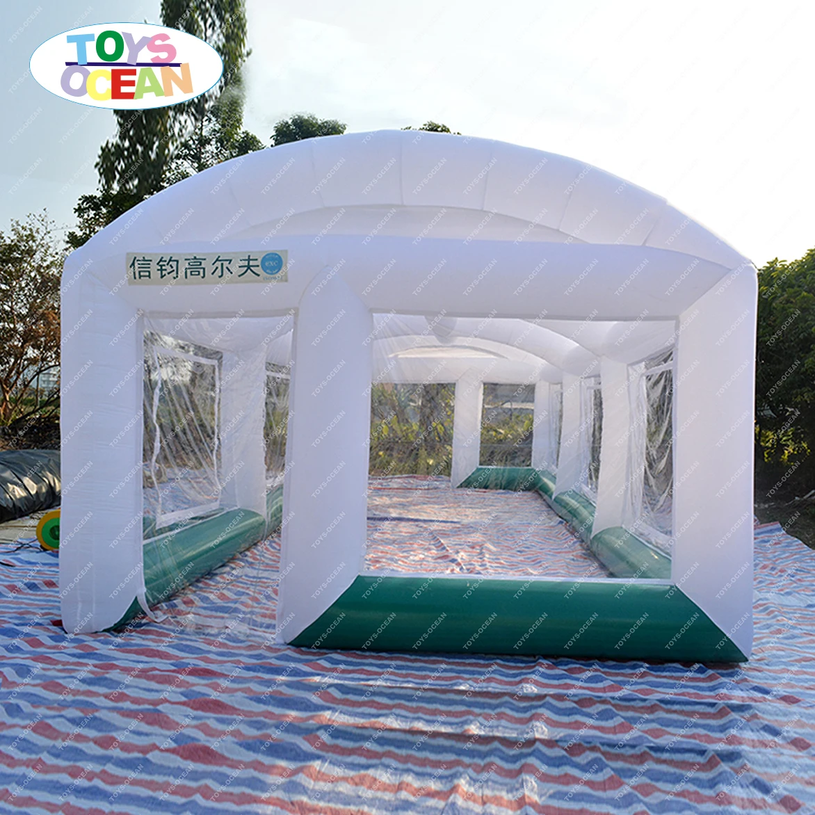 White Outdoor Inflatable Cube Dome Party Tent - Buy Inflatable Dome ...