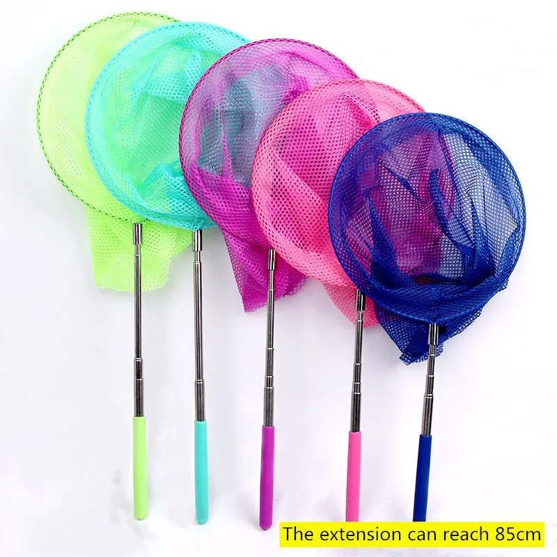 Wholesale 10 Kinds Of Colourful Telescopic Kids Fishing Net For Kids ...