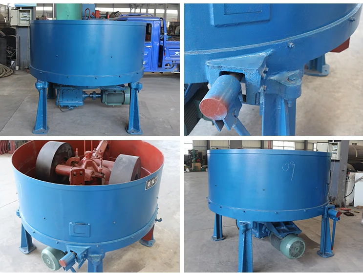 Hezhi Foundry Clay Sand Casting Mixer - Double Wheel Roller