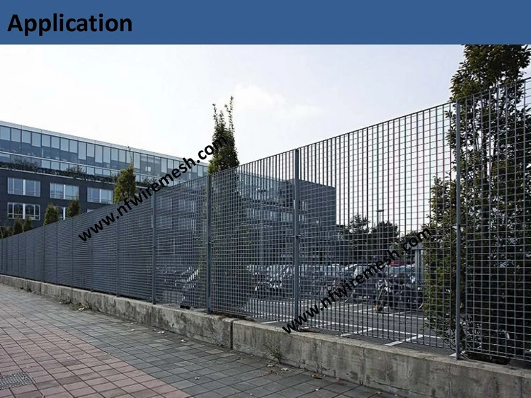 Galvanized Steel Boundary Wall Grill Design for Outdoor Decoration and ...