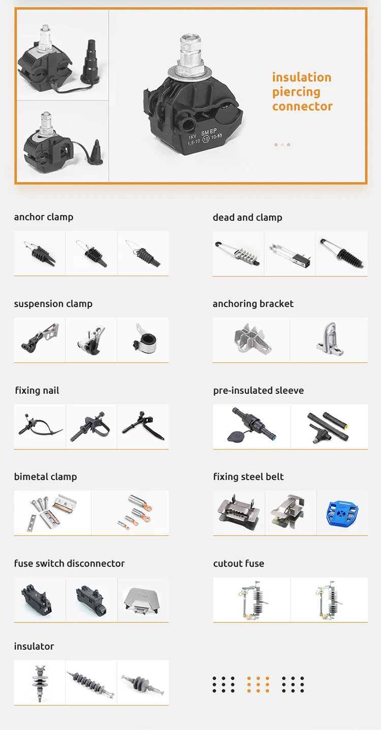 SM2-95 Low Voltage Insulation Piercing Connector Cable Clamp