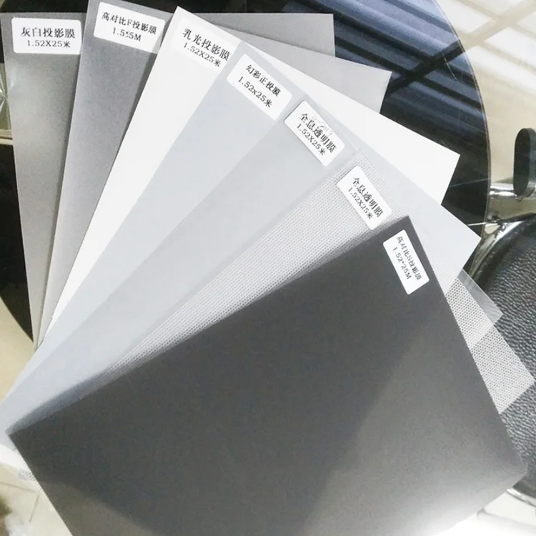 Wholesale Transparent Rear Projection Screen Film 3d Holographic Film ...