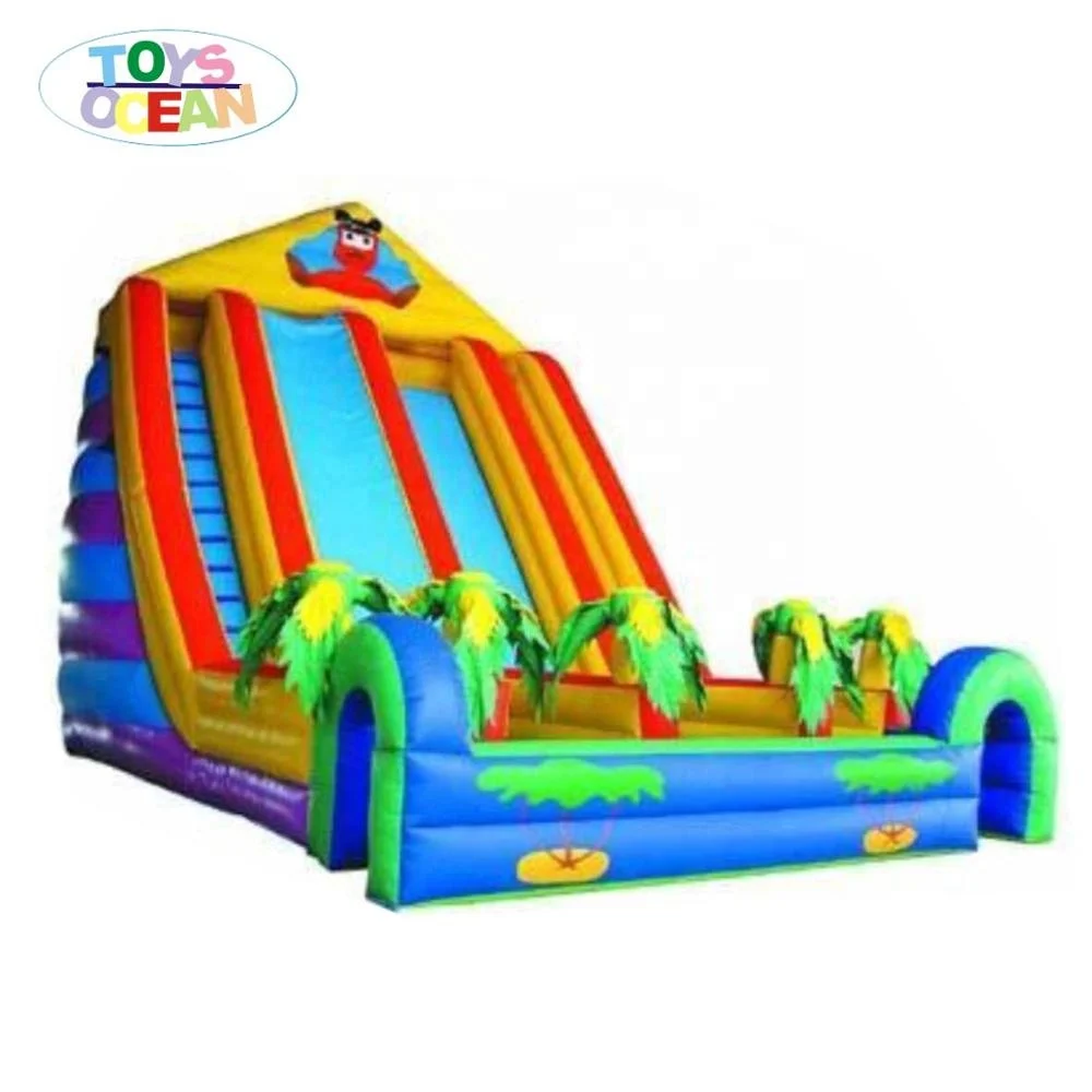 Outdoor Kids Air Slide Air Bouncer Slide Large Kid Slide - Buy Outdoor ...