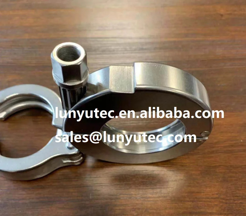 KF Vacuum Clamps High Tension with Lock SS304 for Semiconductors