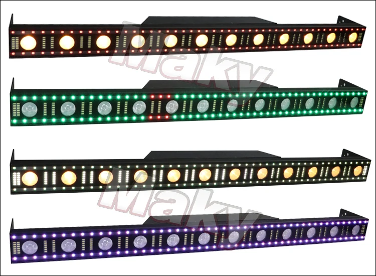 Smd5050 Battery Powered Pixel Led Bar Light 2.4g Wireless Dmx Strobe ...