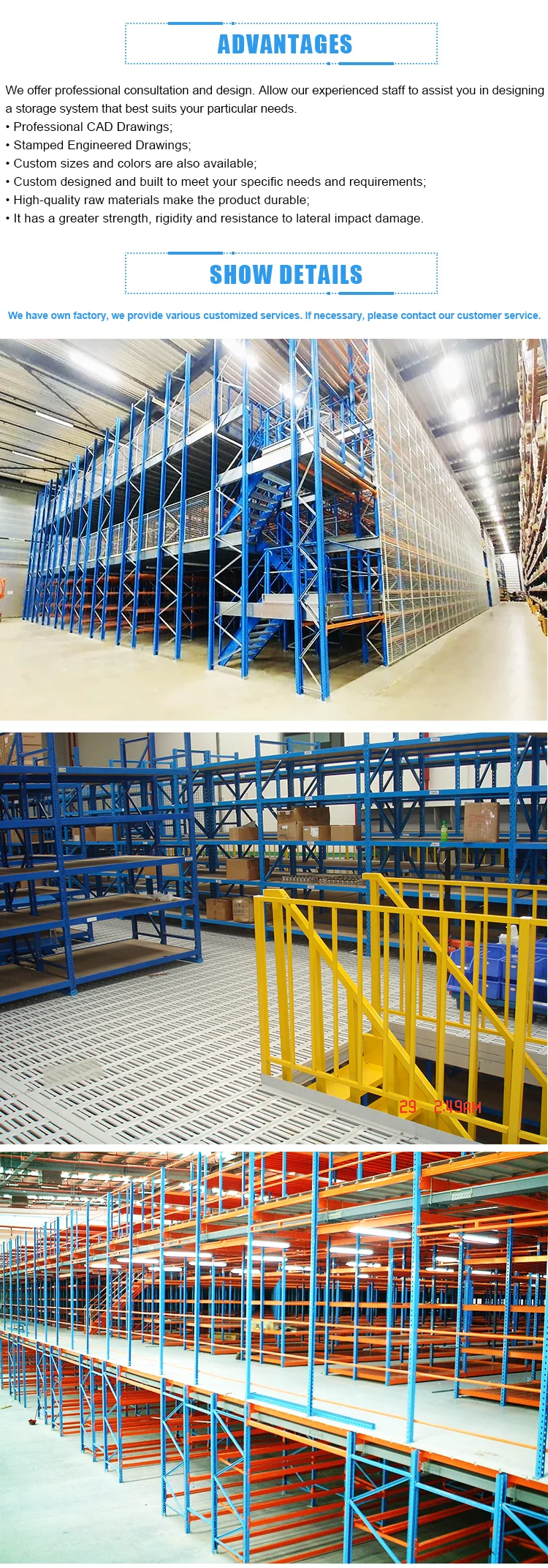 Mezzanine Industrial Steel Platforms - Buy Industrial Steel Platforms ...