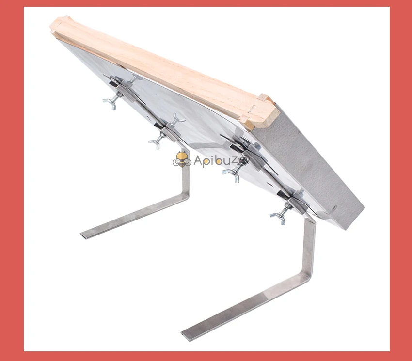 SS Honeycomb Frame Display Stand - Apiculture & Catering