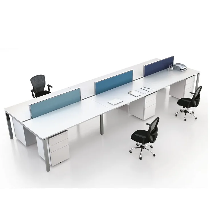 Moderne Büro Computer Workstation Möbel Schreibtische 6 Personen ...