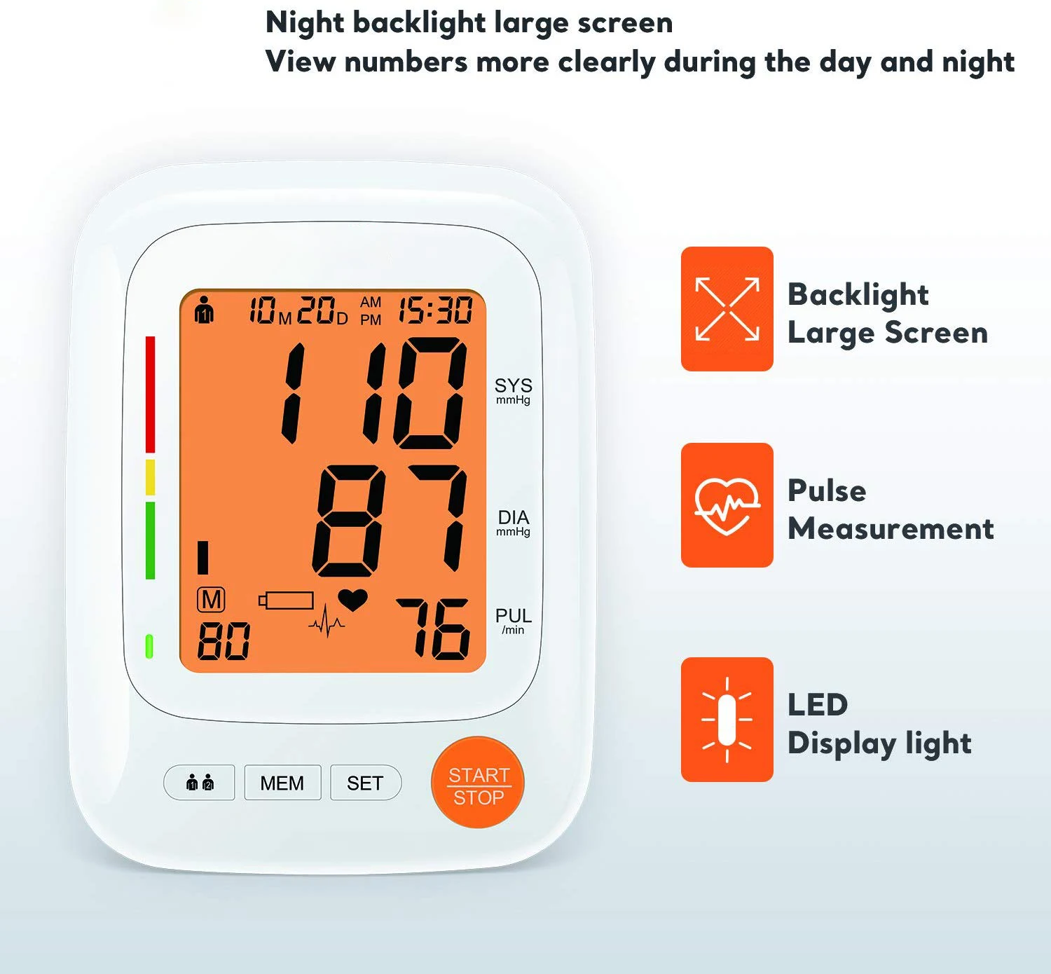 Factory Price Hospital Stand Bp Machine Digital Free Blood Pressure ...