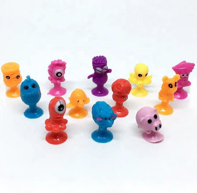 Wholesale Mini Rubber Animal Stikeez Doll Capsule Toys